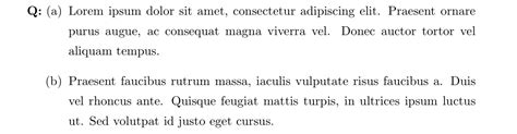 Solved Enumerate Without Newline ~ Tex Latex ~