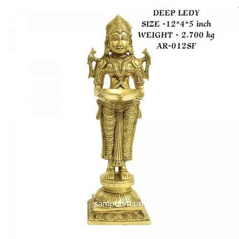 Pure Golden Brass Statue For Worship At ₹ 800kg In Aligarh Id