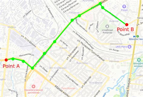 Java How To Get Points Latitude And Longitude Between Two Point Point A And Point B In