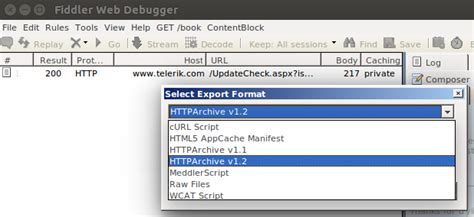 Fiddler Har Recording Documentation Octoperf