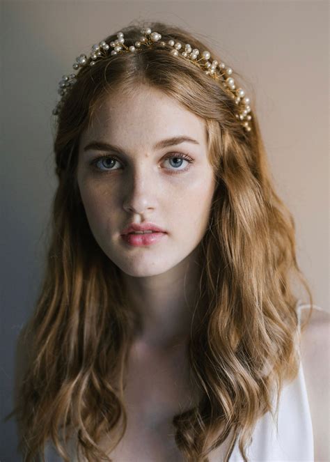 Primavera Circlet Gold In 2025 Circlet Headpiece Hairstyles