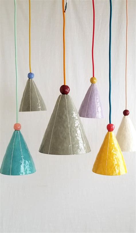 Handmade Ceramic Pendant Lights Diy Ceramic Lampshade Ceramic