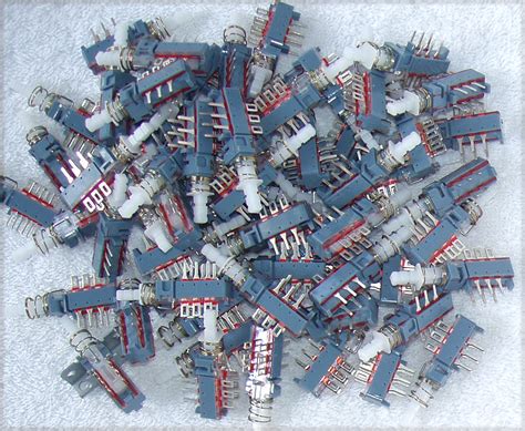 Toneluck Dpdt Locking Push Button Switch Ntl St A Switch New Old Stock