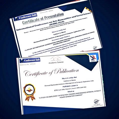 Vaibhavi A Bhatia On Linkedin Presented And Published My First Research Paper On Employees