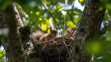 Squirrel Nest Vs Bird Nest Key Differences In Structure Size