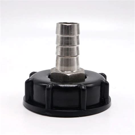 IBC Tank Container Adapter With Mm Male Stainless Steel Hose Connector In Garden Water