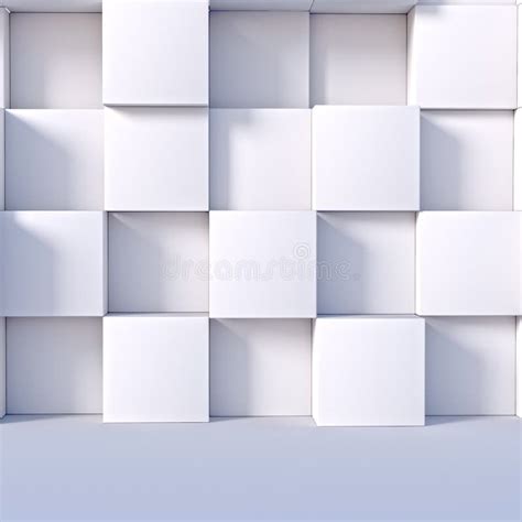 Abstract Concrete Minimalist Structure Stock Illustration Illustration Of Square Shadows