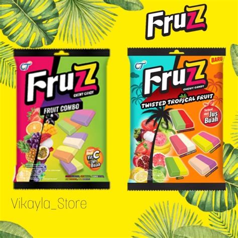 Jual Permen Fruzz Fruit Chewy Candy 100g Shopee Indonesia