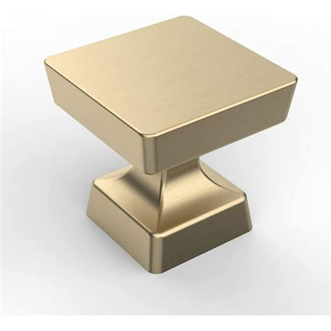 Furniware 10 Pack Brushed Satin Nickel Cabinet Knobs Modern Dresser