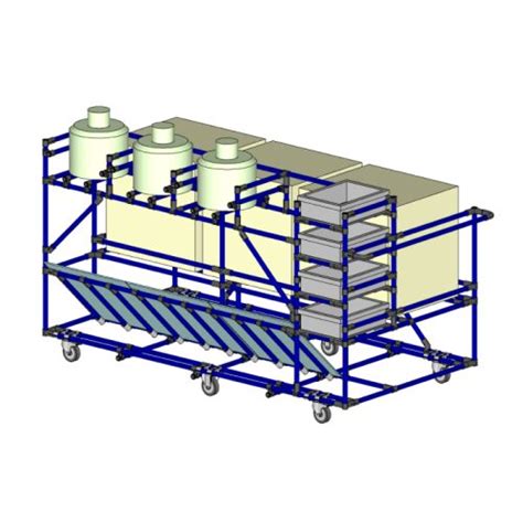 Flexpipe Kitting Carts An Essential Lean Manufacturing Tool