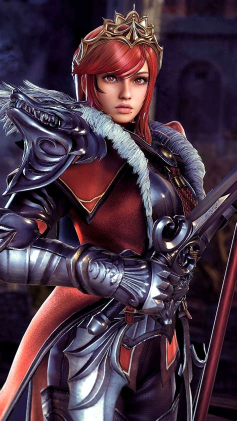 Enhanced Edited Hilde Portrait Rsoulcalibur