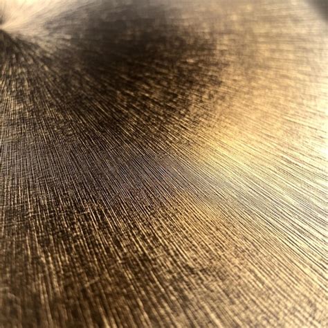 Background Image Of A Brushed Brass Metal Texture Premium Ai