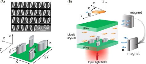 Figure 1 From Magnetic Tuning Of Liquid Crystal Dielectric Metasurfaces