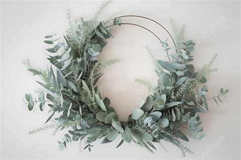 녹색 잎 원형 화환 배경 일러스트 녹색 잎 원형 화환 사진 및 배경 화면 무료 다운로드 Pngtree