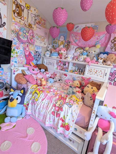 Cutecore Room In 2025 Room Ideas Bedroom Cute Room Ideas Otaku Room