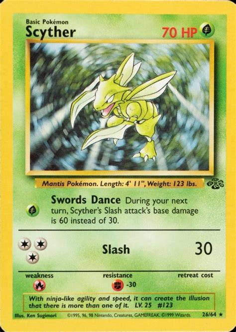 Preços De Scyther 26 Pokemon Jungle Cartas De Pokemon