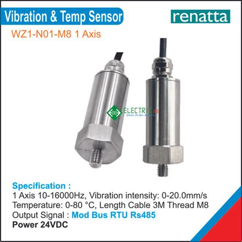 Jual Vibration And Temperature Sensor Output Rs485 Sensor Getaran 1