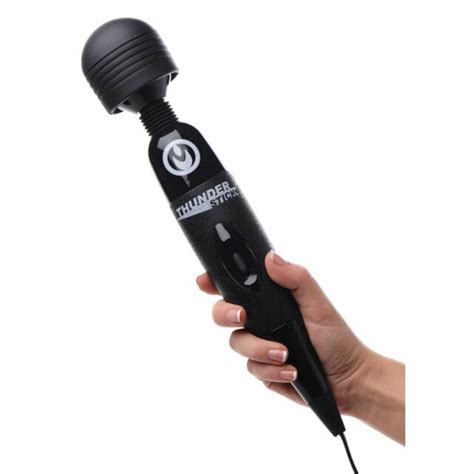 The Thunderstick Supercharged Wand Massager Black Master Series For Sale Online Ebay