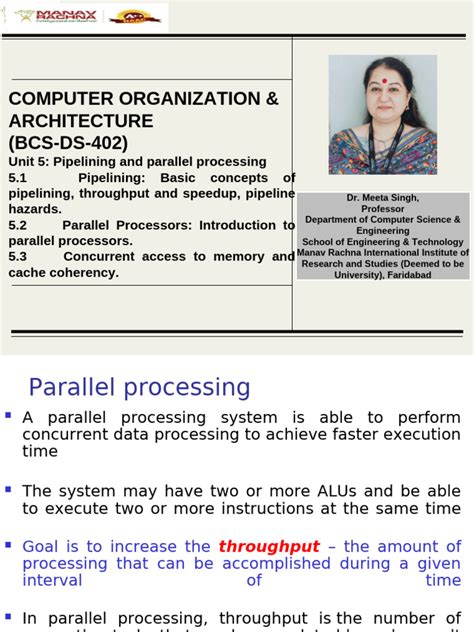 5.1-5.3 Pipelining and Parallel Processing | PDF | Parallel Computing | Central Processing Unit