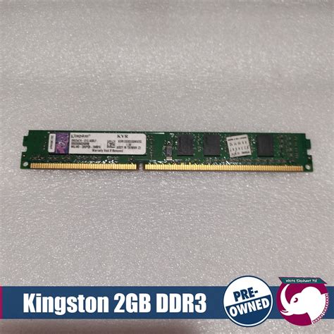 Kingston 2GB DDR3 Desktop Memory RAM Shopee Philippines