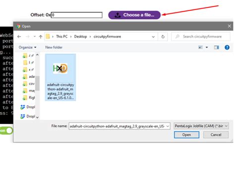Install Tinyuf2 On Espressif Kaluga Capturing Camera Images With