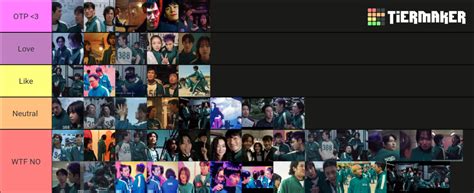 Squid Game Ships S1 S2 Tier List Community Rankings Tiermaker