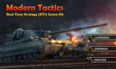 rts real time strategy game kit modern tactics