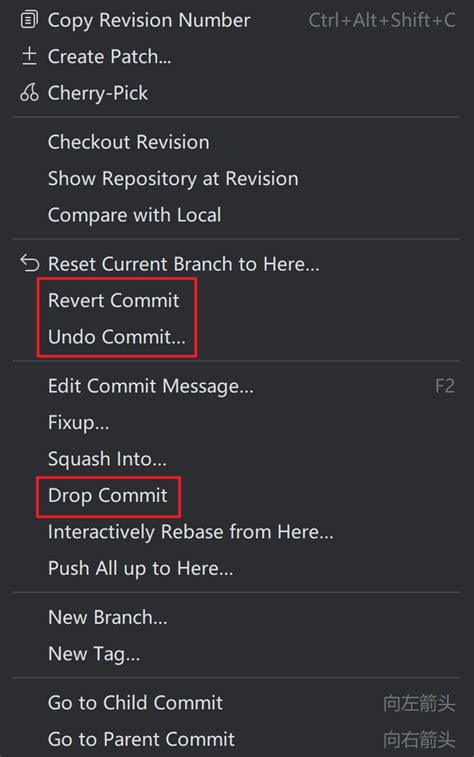 Intellij Idea 中使用 Undo Commit，revert Commit，drop Commit区别 知乎