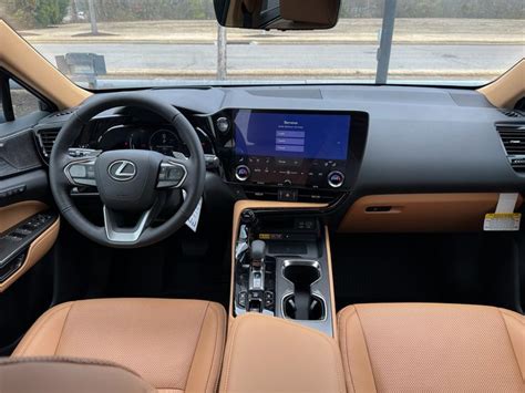 Lexus Nx 350 Luxury Awd Lexus Nx Palomino Interior Lexus With Wood