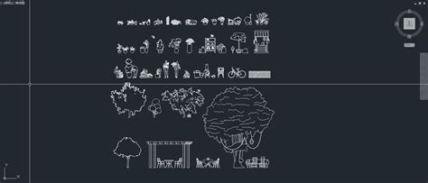 42组别墅庭院景观绿植cad合集，ai Cad Png设计风向