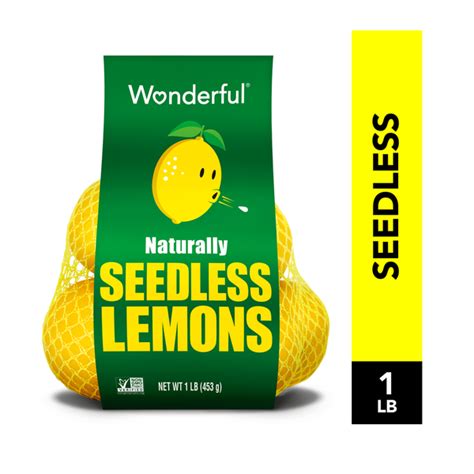Wonderful Citrus Seedless Lemons Bag Same Day Delivery Or Pickup Aldi