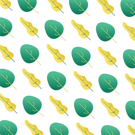 Premium Vector Tree And Leaf Pattern