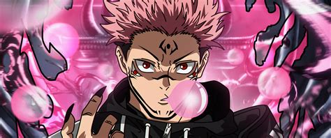 Sukuna Wallpaper 4k Pink Aesthetic Jujutsu Kaisen
