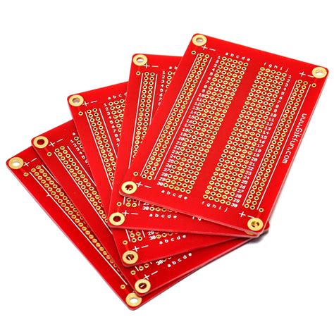 Gikfun Solder Able Breadboard Gold Plated Finish Proto Board Pcb Diy K