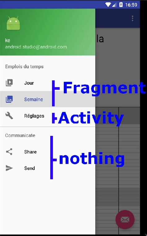 Put Viewpager In Fragment Of A Menu Drawer Android Stack Overflow