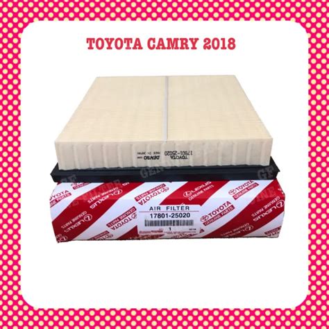 TOYOTA CAMRY ASV70 AIR FILTER 17801-25020 | Lazada