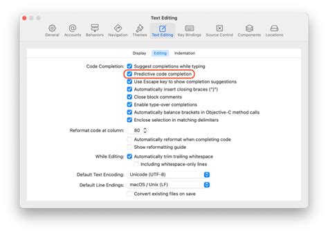 predictive code completion in xcode lickability