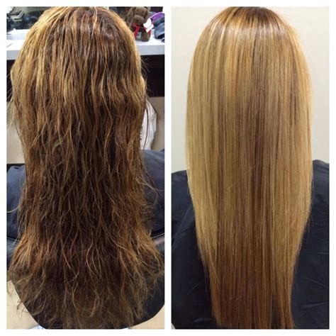 Keratin Treatment Before And After