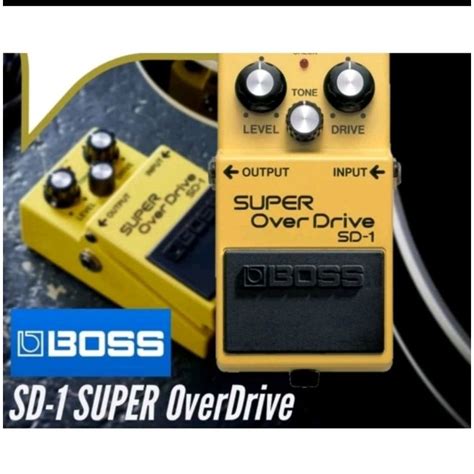 Jual [ready Stock] Boss Sd 1 Sd 1 Sd1 Super Overdrive Efek Pedal