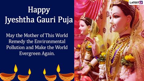 Gauri Puja 2022 Wishes And Jyeshtha Gauri Pujan Images Whatsapp Messages
