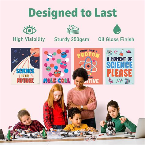 Sando Large Science Posters For Classroom Elementary School Science