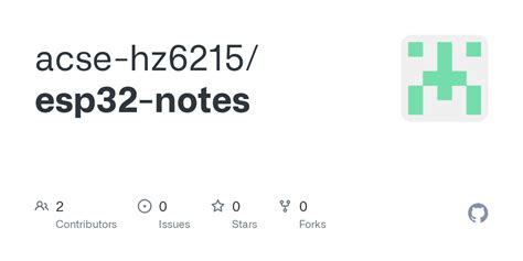 Github Acse Hz6215esp32 Notes