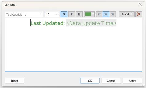 Creating Navigation Landing Pages In Tableau The Data School
