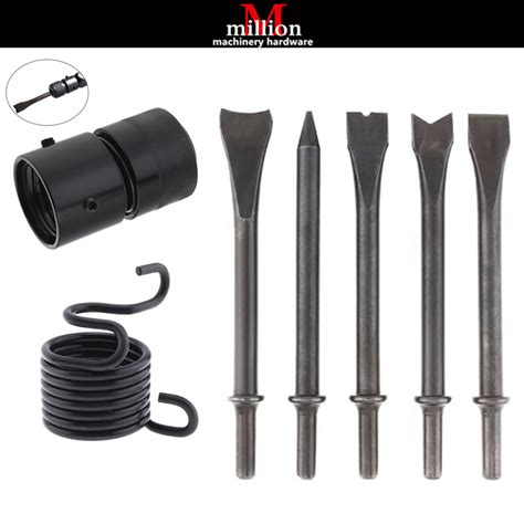 120mm 175mm Air Chisel Head Retaining Spring Air Shovel Head Air Impact Hammer Bit Pneumatic