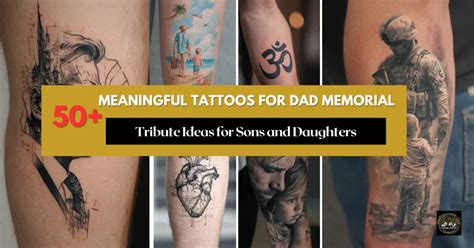 50 Meaningful Tattoos For Dad Memorial Tribute Ideas For Sons And