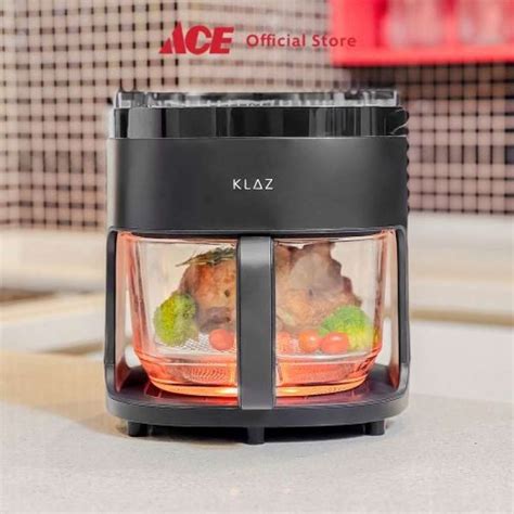 Jual Ace Klaz 42 Ltr Air Fryer Glass Digital 800 Watt Terbaik Di