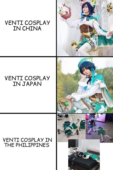 Cosplay Of Venti Genshin Impact Hoyolab