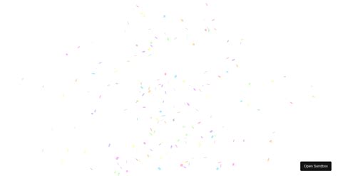 Confettie React Canvas Confetti Codesandbox