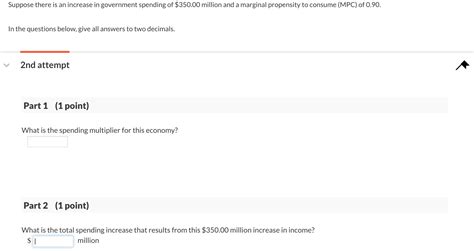 solved suppose there is an increase in government spending