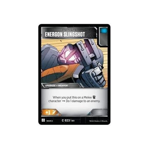 Transformers Trading Card Game Single Card Wave 2 023 Energon